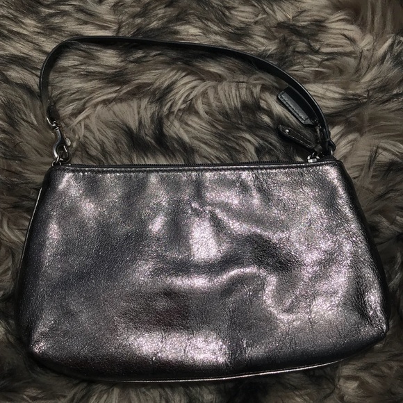 Coach | Bags | Coach Silver Small Bag | Poshmark